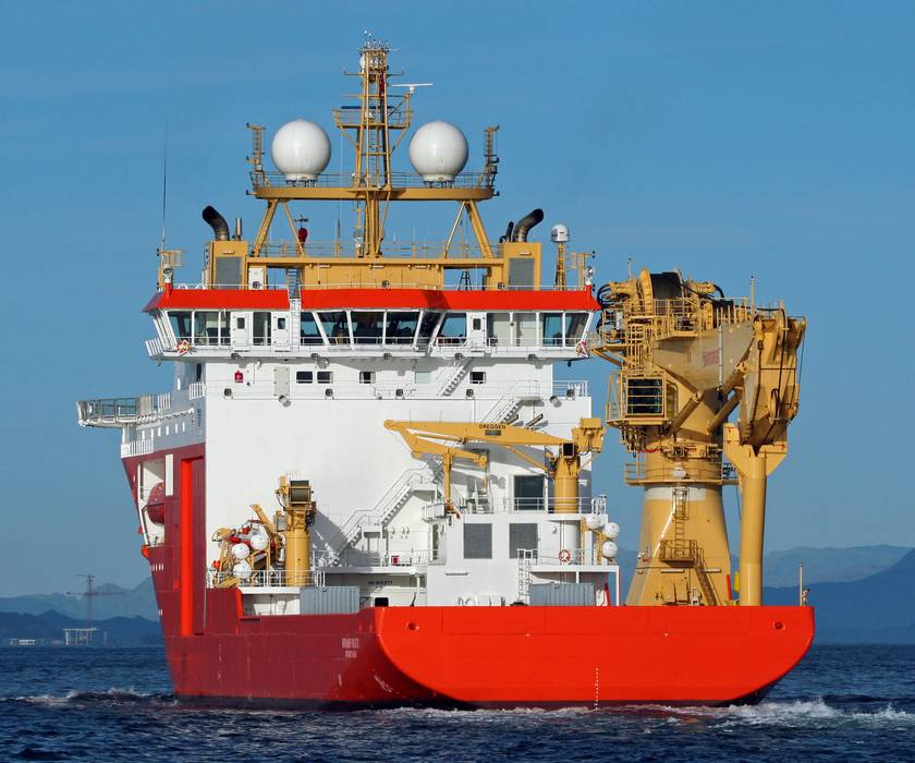 Normand Pacific - statek konstrukcyjny, ROV i DSV | PortalMorski.pl