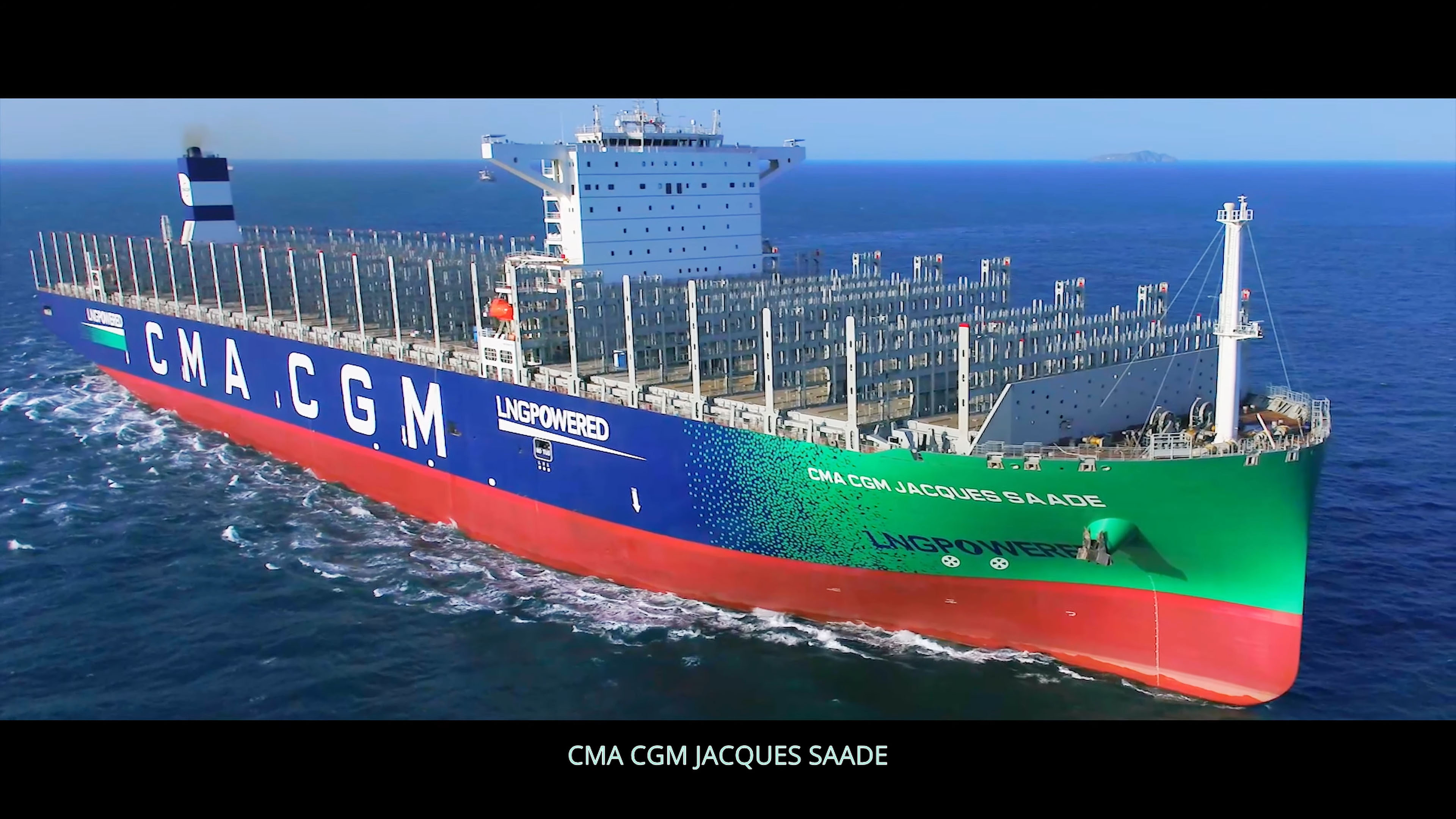 CMA CGM Jacques Saade - pierwszy wielki kontenerowiec z napędem LNG ... CMA CGM Jacques Saade - pierwszy wielki kontenerowiec z napędem LNG ...