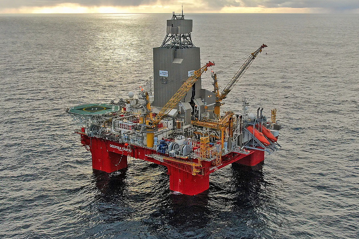 Platforma Deepsea Yantai znowu będzie wierciła dla PGNiG | PortalMorski.pl